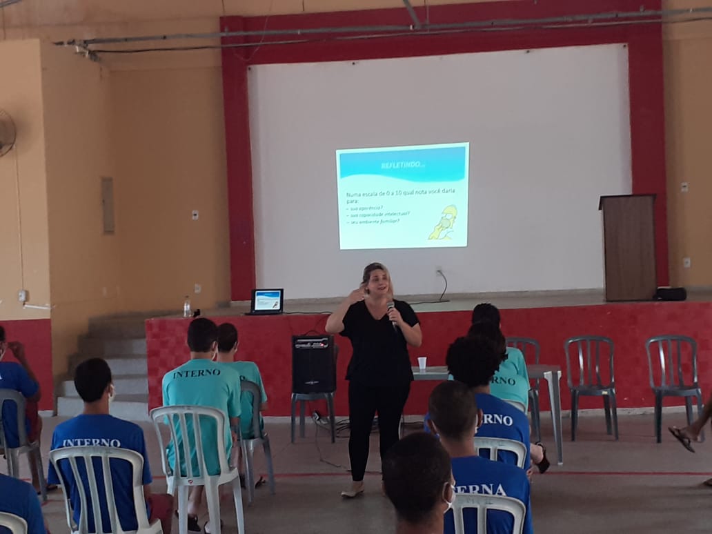 SEDH - Rede Abraço promove palestra sobre autoestima em unidade ...